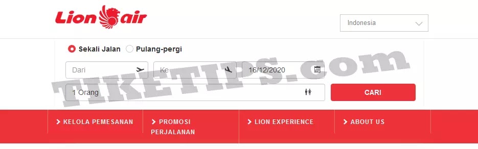 Panduan Pembelian Tiket Lion Air Online - TIKETIPS.com