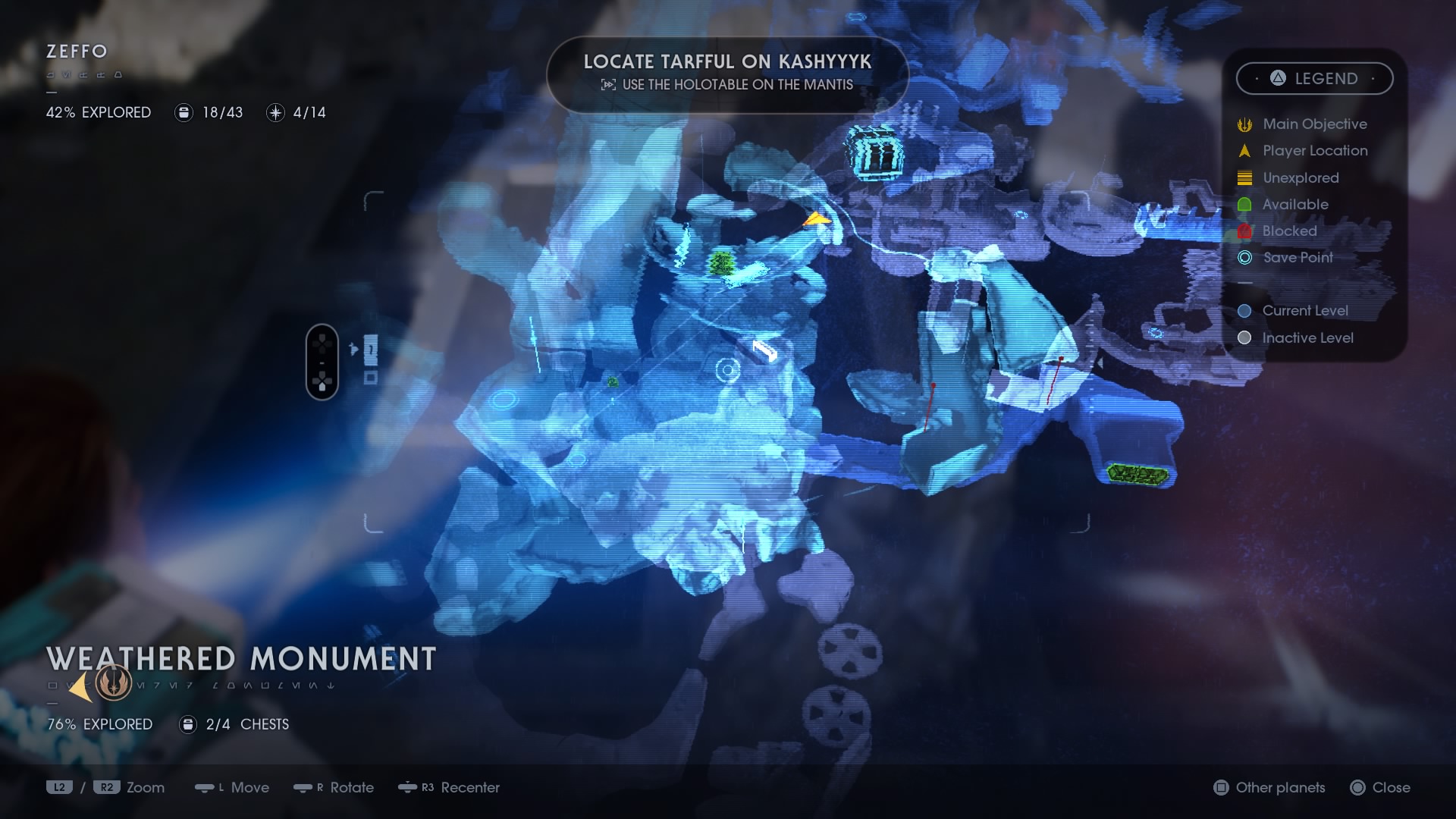 Jedi: Fallen Order's Holomap Is A Confusing Mess