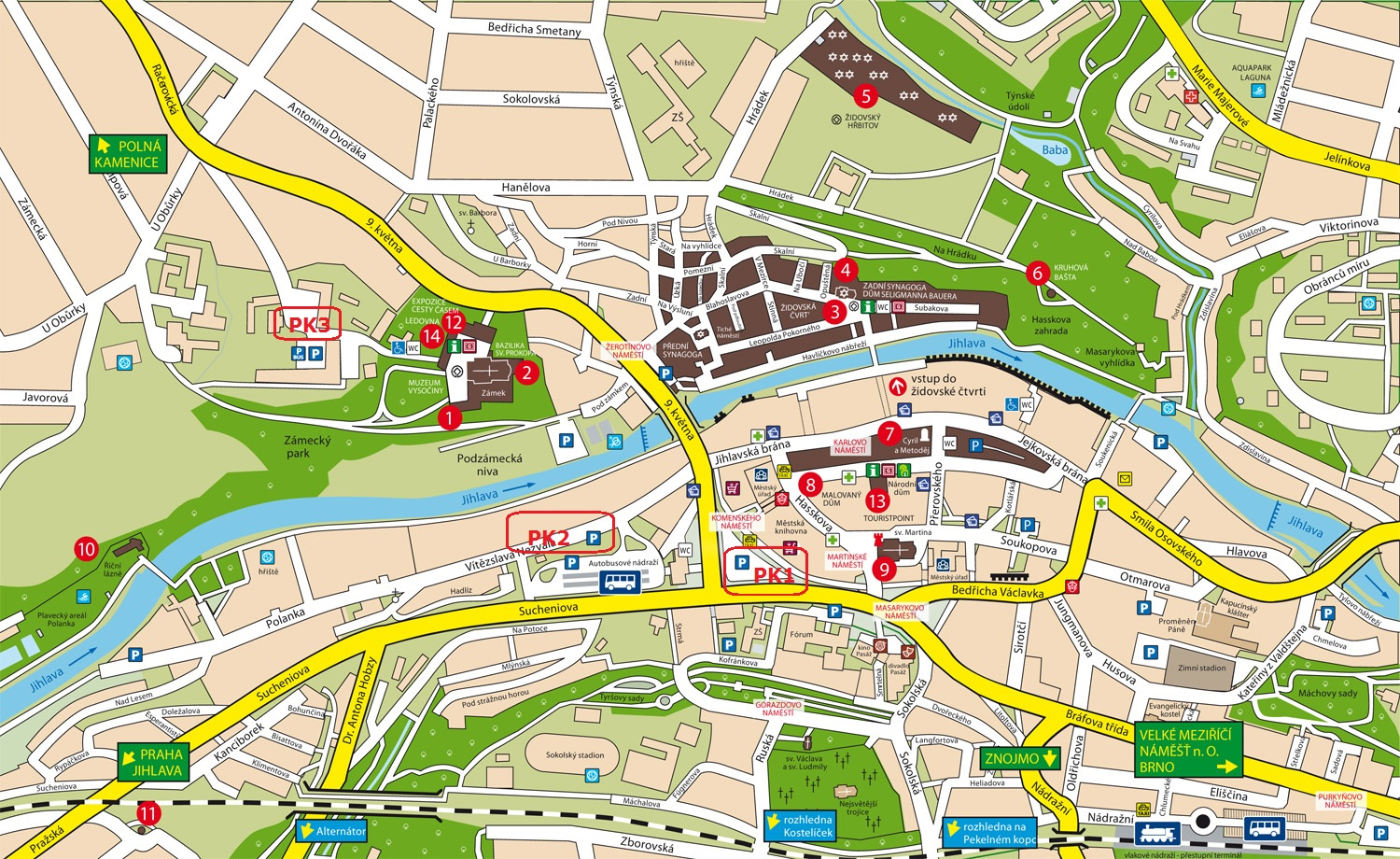 Planell turístic de Trěbíč