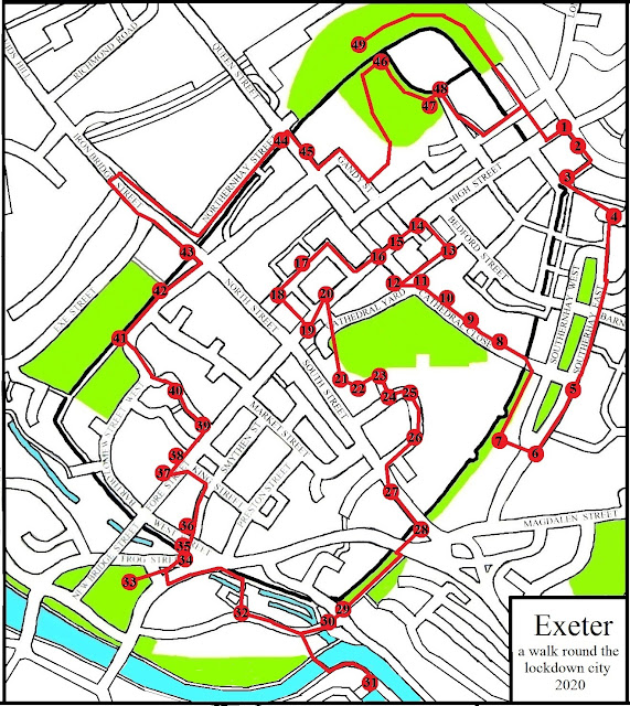 Exetereme blogging: Exeter: a walk round the city centre