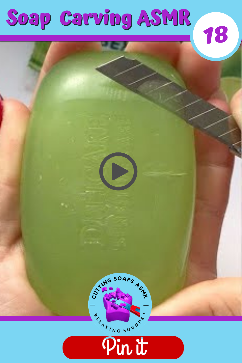 CLICK HERE and see - CHANNEL YOUTUBE - Cutting Soaps - ASMR Music with ... CLICK HERE and see - CHANNEL YOUTUBE - Cutting Soaps - ASMR Music with ...