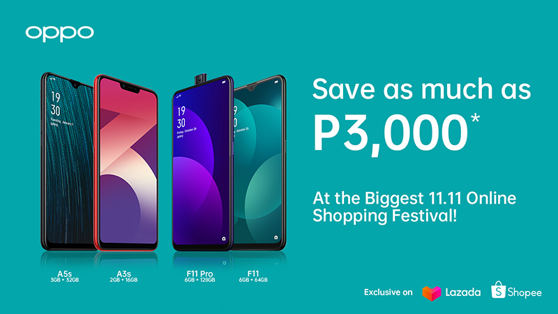 OPPO Philippines announces 11.11 deals, A5 2020 now available online
