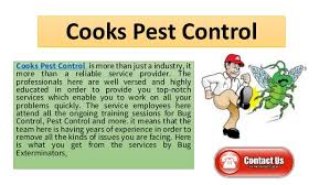 Cooks pest control