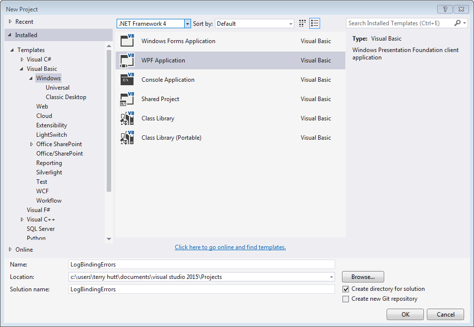 WPF Thoughts: Logging Binding Errors WPF Thoughts: Logging Binding Errors