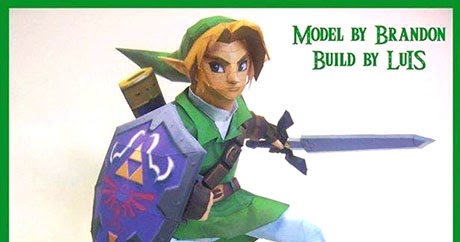 The Legend of Zelda: Twilight Princess - Link Papercraft | Paperized Crafts