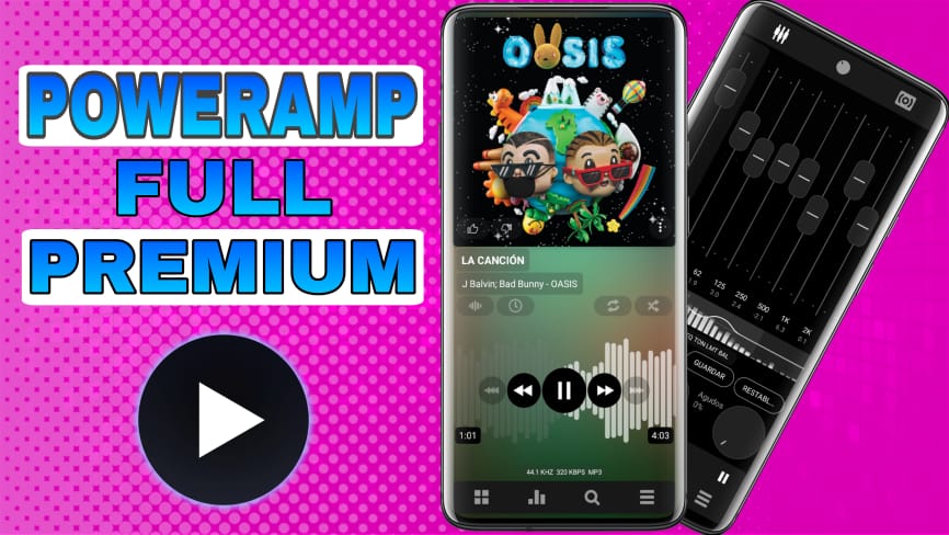POWERAMP Full premium 2021 🎧🎸 El mejor RPERODUCTOR para Android 🔥