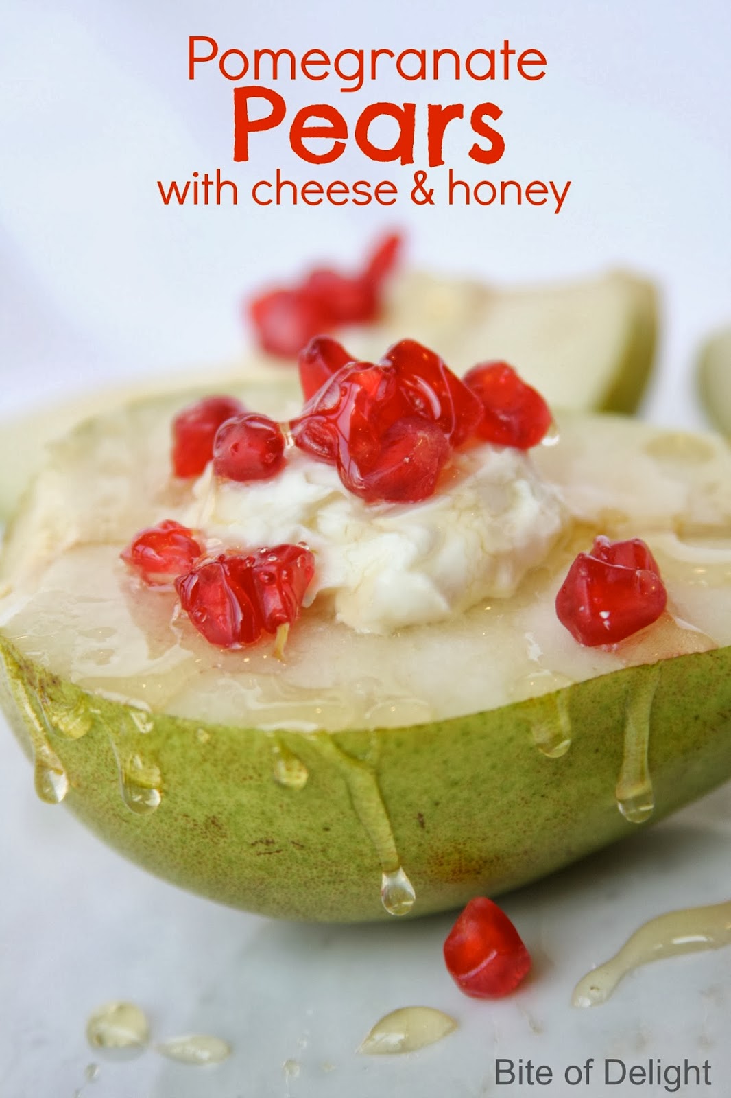 Pomegranate Pears - Bite Of Delight