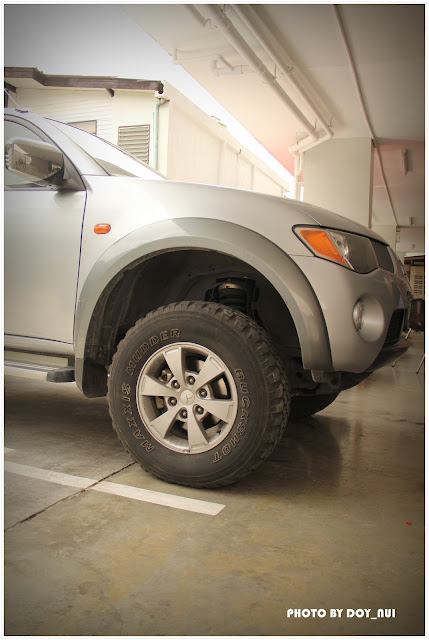 Mitsubishi L200 Triton Offroad: Step up 2 inch body for Mitsubishi L200 ...