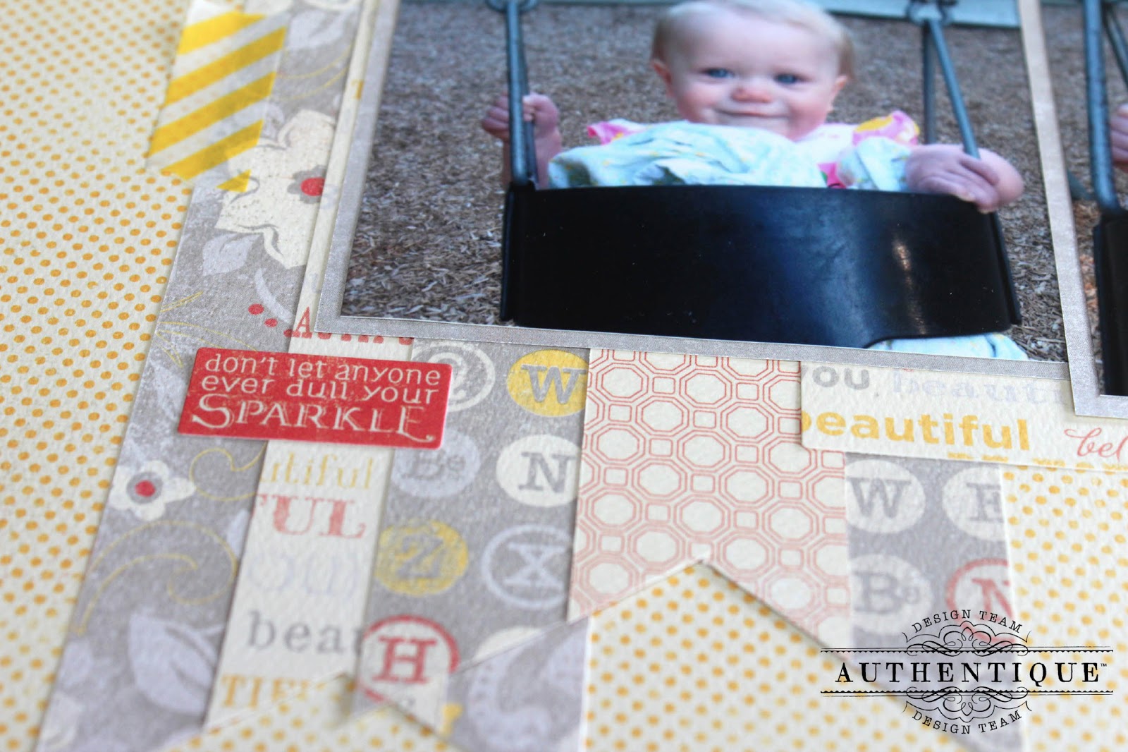 goldiecar designs: AUTHENTIQUE PAPER: Be(You)tiful Baby!