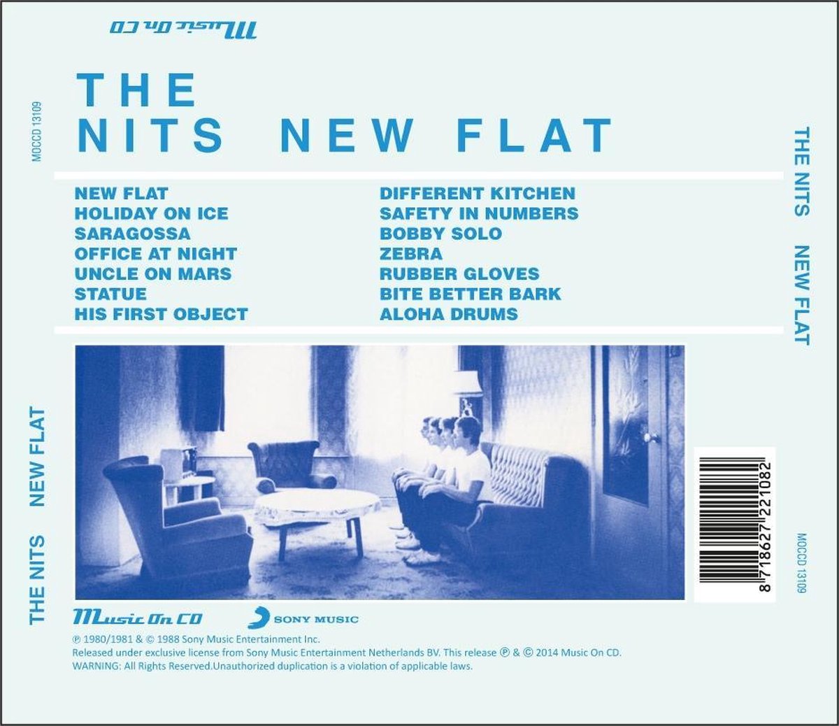 Classic Rock Covers Database: Nits - New Flat (1980)