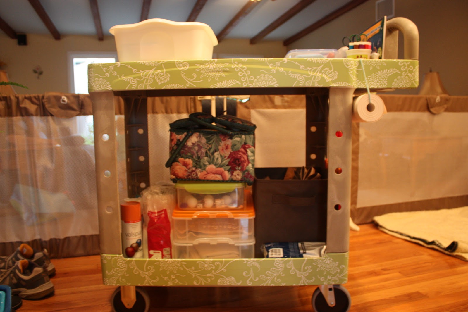 Olive Juice Mama: Mobile Craft Cart