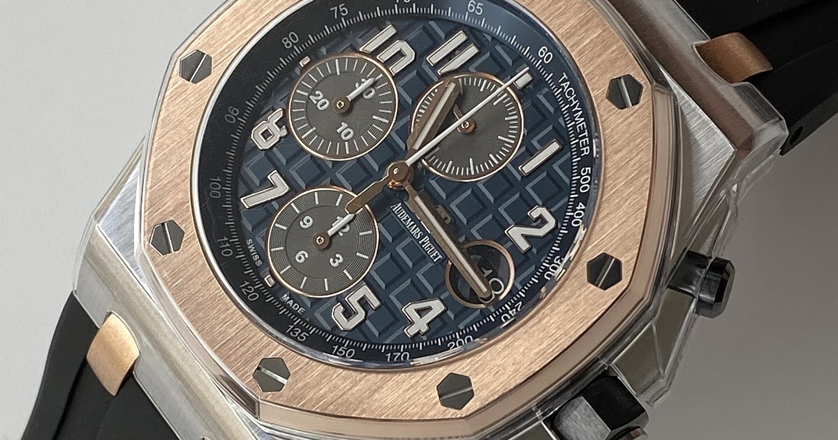 Audemars Piguet: Royal Oak Offshore 42mm Chronograph Bucherer Blue
