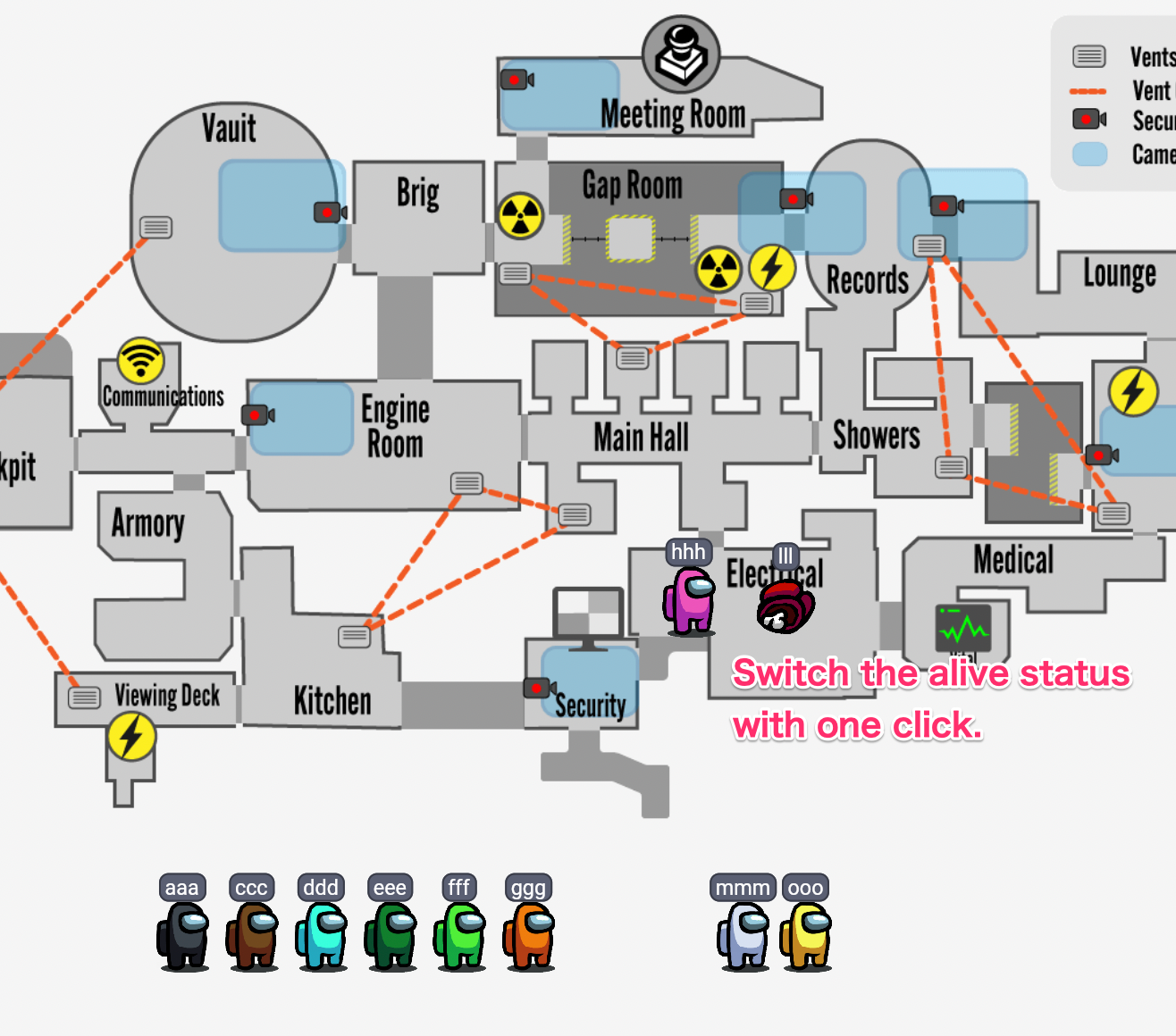 How to use Among Us Tracker