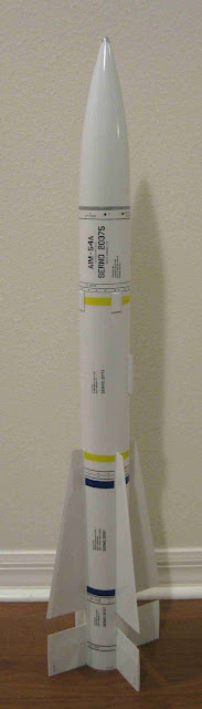 Model Rocket Building: Wolverine Rocketry Phoenix AIM-54A Finished!