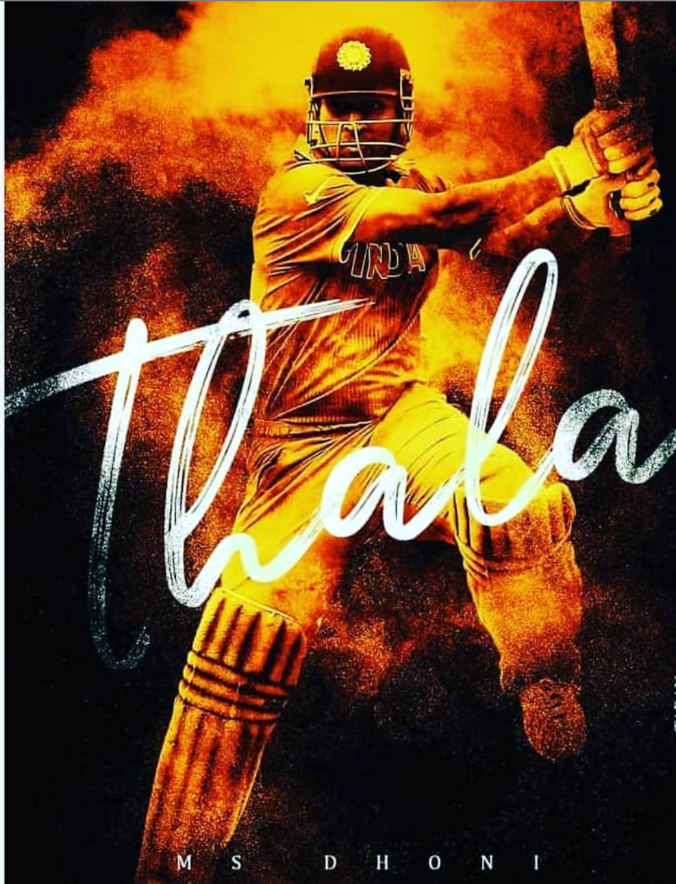 Mahi/ Thala/ Captain cool/ MSD/ 07/ Prem!