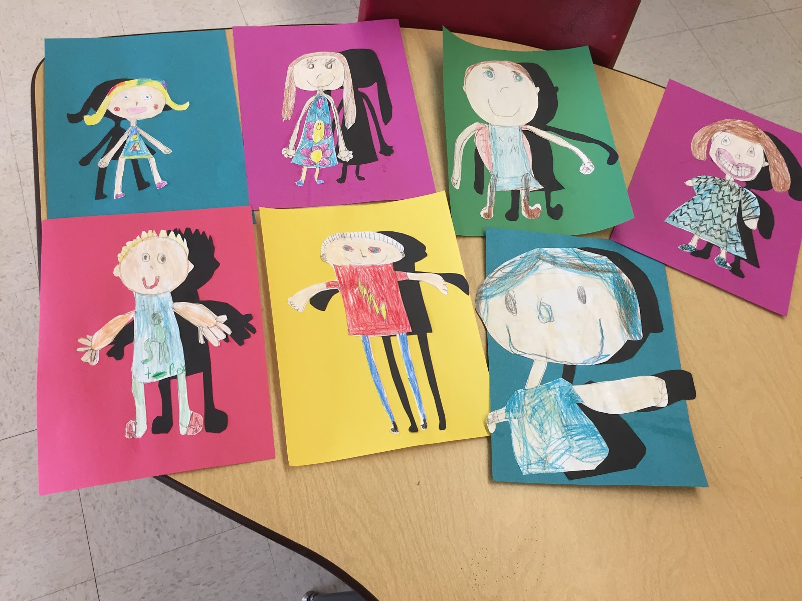 Art with Ms. Thomas: First Grade Shadows