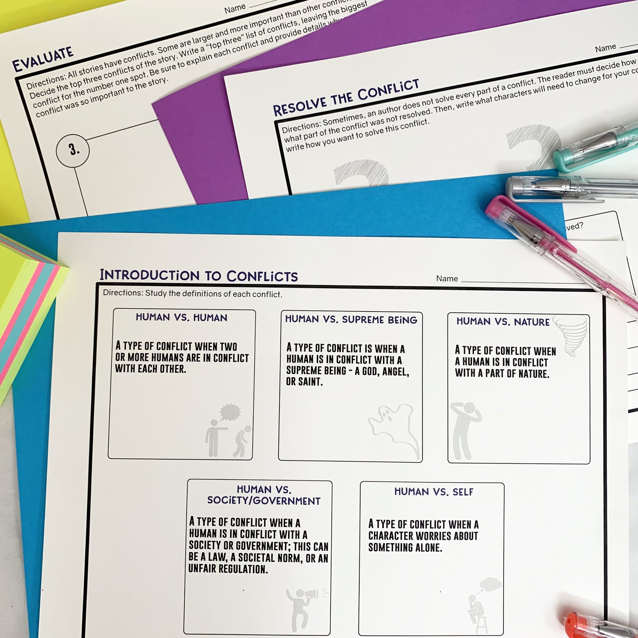 Teaching Conflict to Middle & High School Students - The Literary Maven