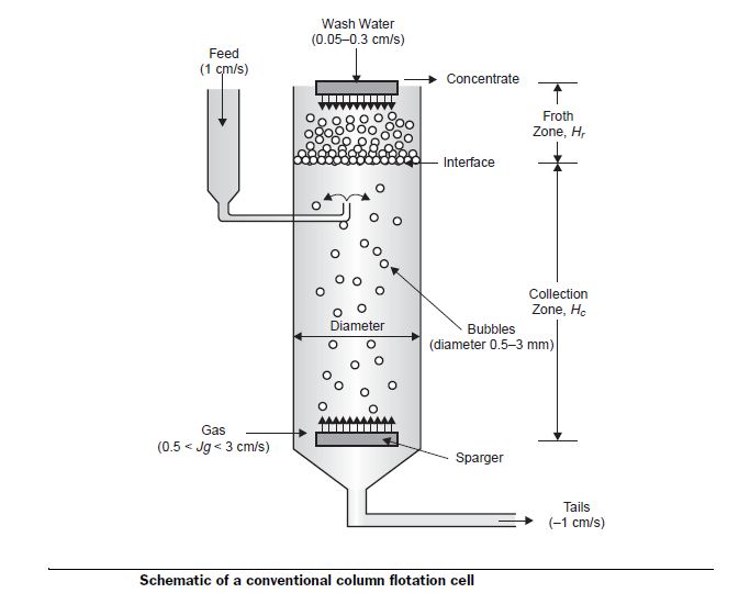 Flotation column