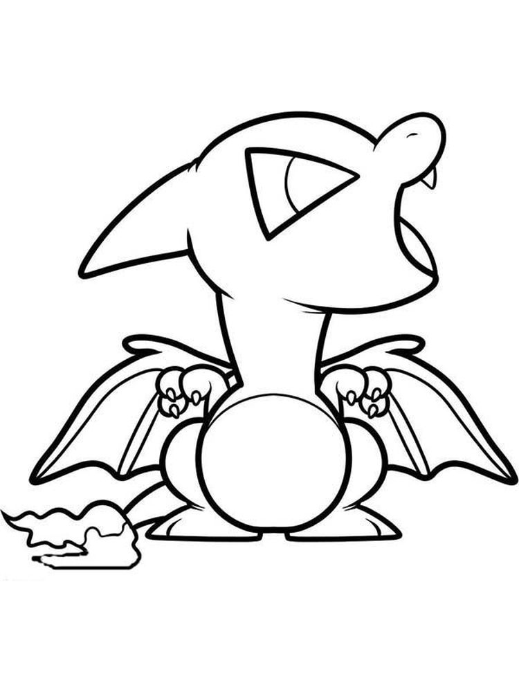 Collection Charizard Coloring Pages Printable - Fun, Free and Easy