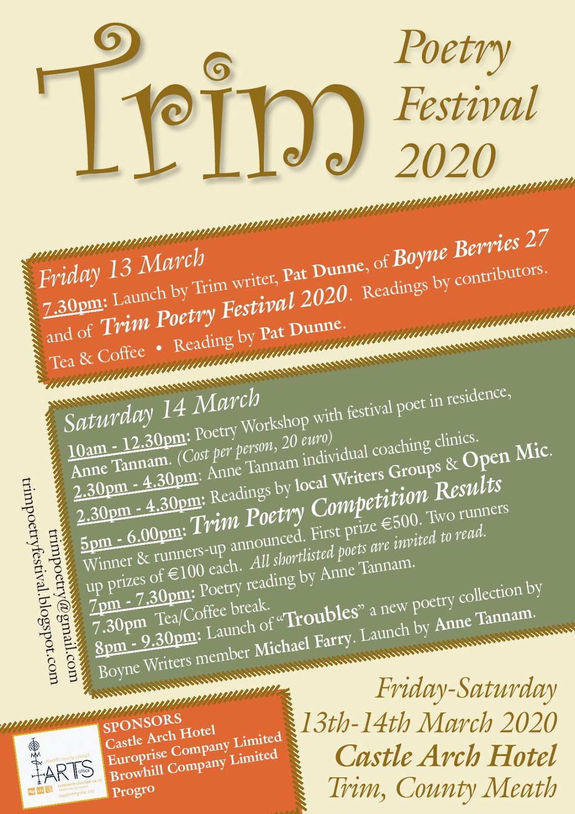 Trim Poetry Festival: 2020