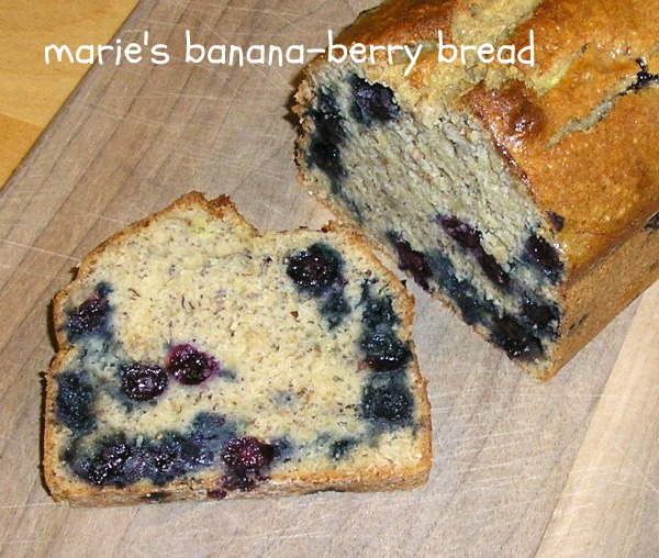 Been There. Done That.: marie's banana-berry bread recipe