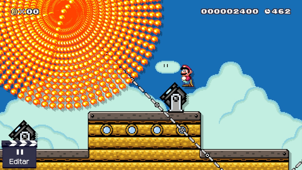 mario maker consejos: sol en Mario maker
