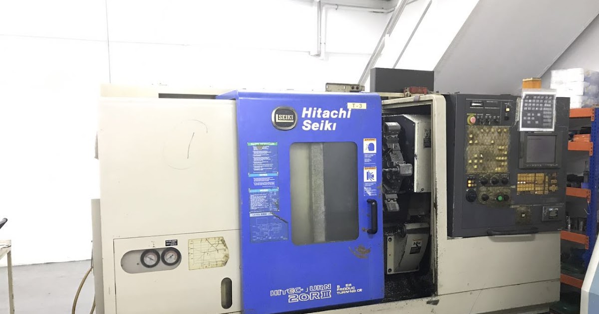 USED AND NEW CNC MACHINE IN SINGAPORE: " HITACHI SEIKI " USED CNC LATHE