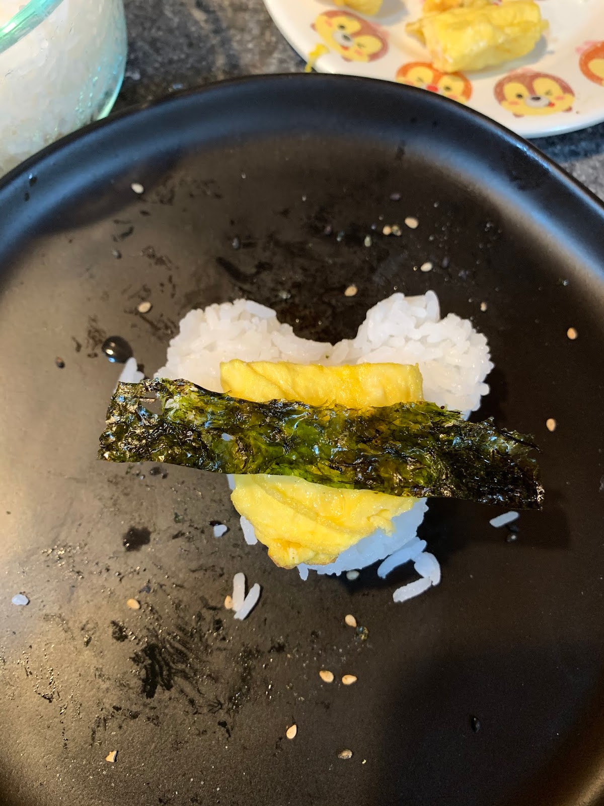 Mickey & Minnie Mouse Tamago Musubi - Gluten Free and The Mouse