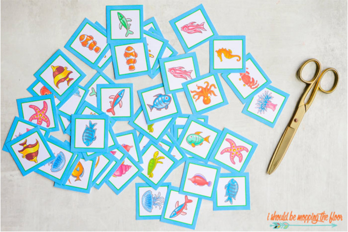 Memory Card Game Printable