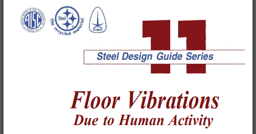 AISC Design Guide 11 - Floor Vibrations Due To Human Activity ...