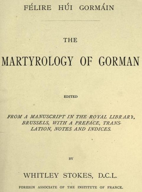 Omnium Sanctorum Hiberniae: July 2017