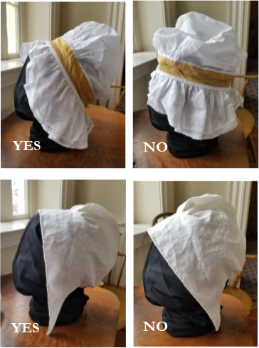 Sew Historical...and other fun stuff: How to Wear It: The Day Cap