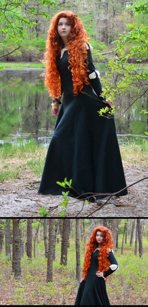 WATAK MERIDA DARI FILEM BRAVE VERSI REAL (7 GAMBAR) - Pen Canggih