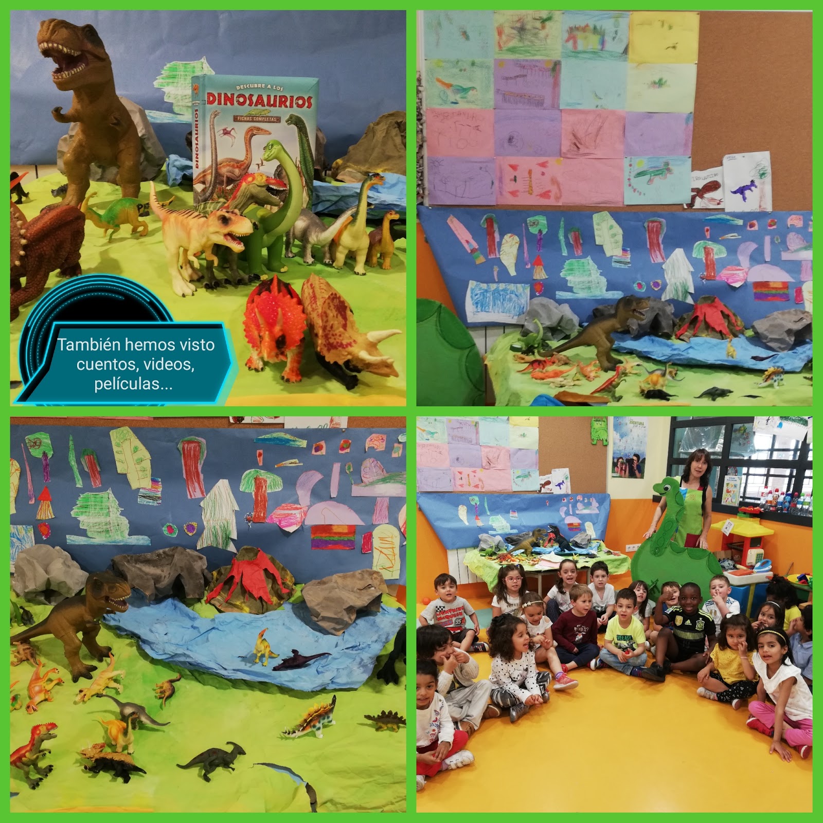 ACTIVIDADES INFANTIL: PROYECTO "LOS DINOSAURIOS"