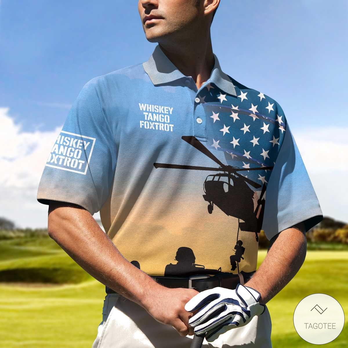 Whiskey Tango Foxtrot Military Polo Shirt