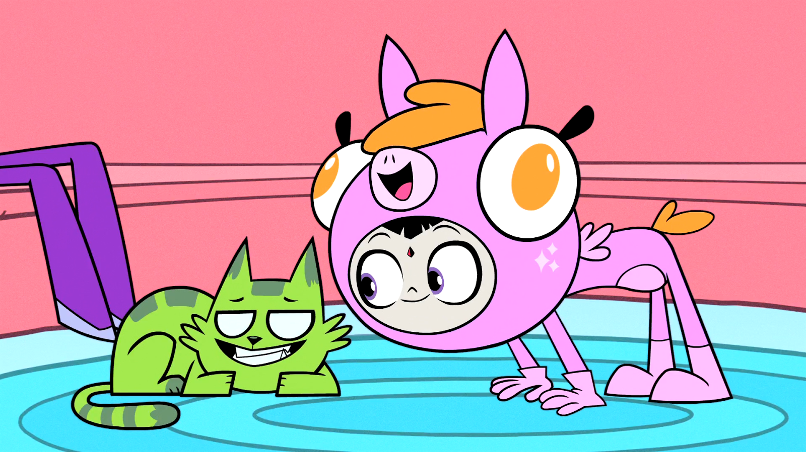 Anime Feet: Teen Titans Go Raven Halloween