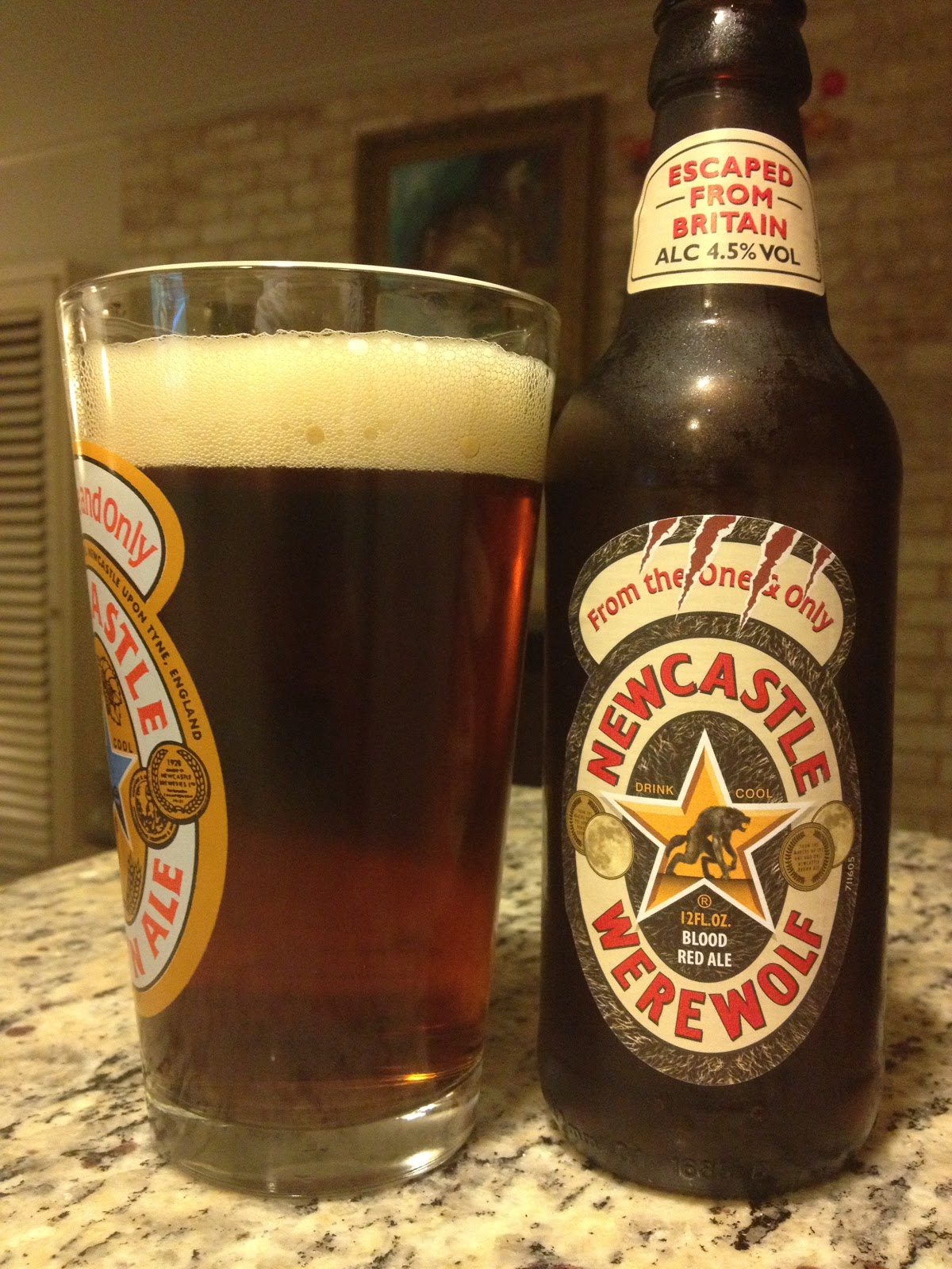 Dallas Beer Snobs: Beer Review - Newcastle Werewolf