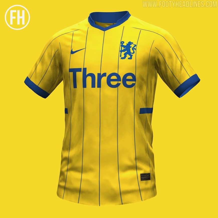 Chelsea Lion Concept Logo & Kits - Footy Headlines