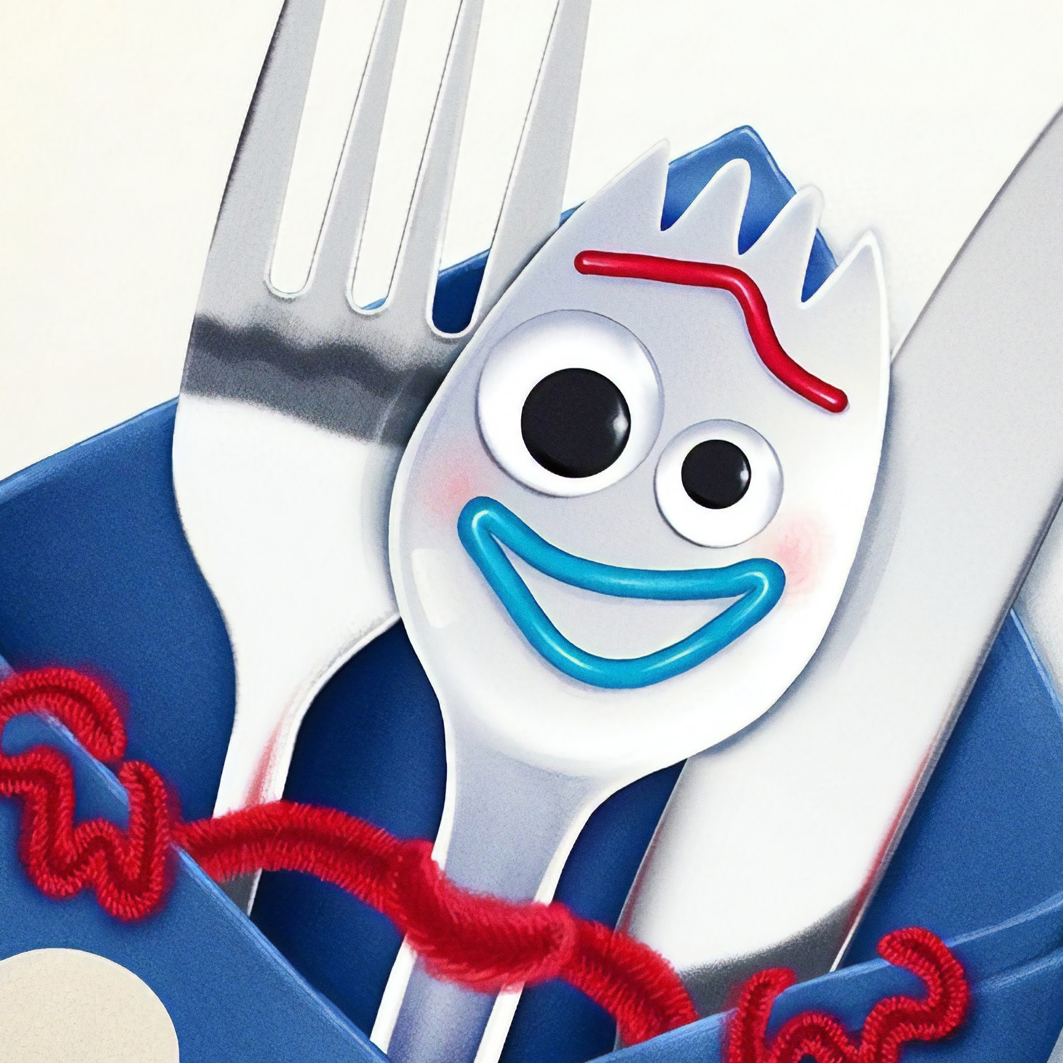 Forky, Toy Story 4, 4K, #36 Wallpaper iPhone Phone