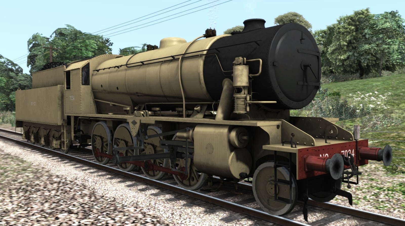 Victory Works: WD "Austerity" 2-8-0: In Game, Part 1 (War Time)