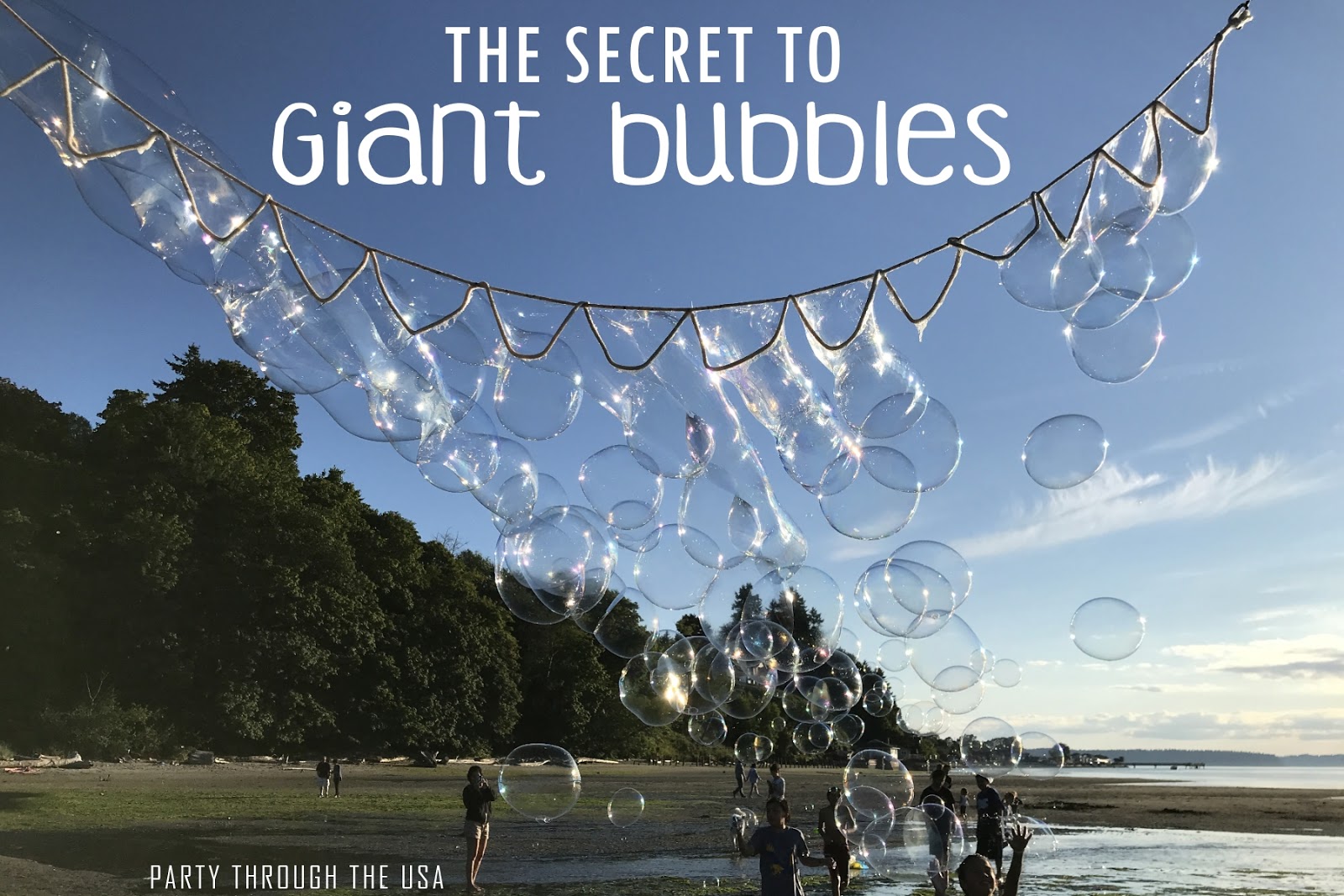 The Secret to Amazing Big Bubbles