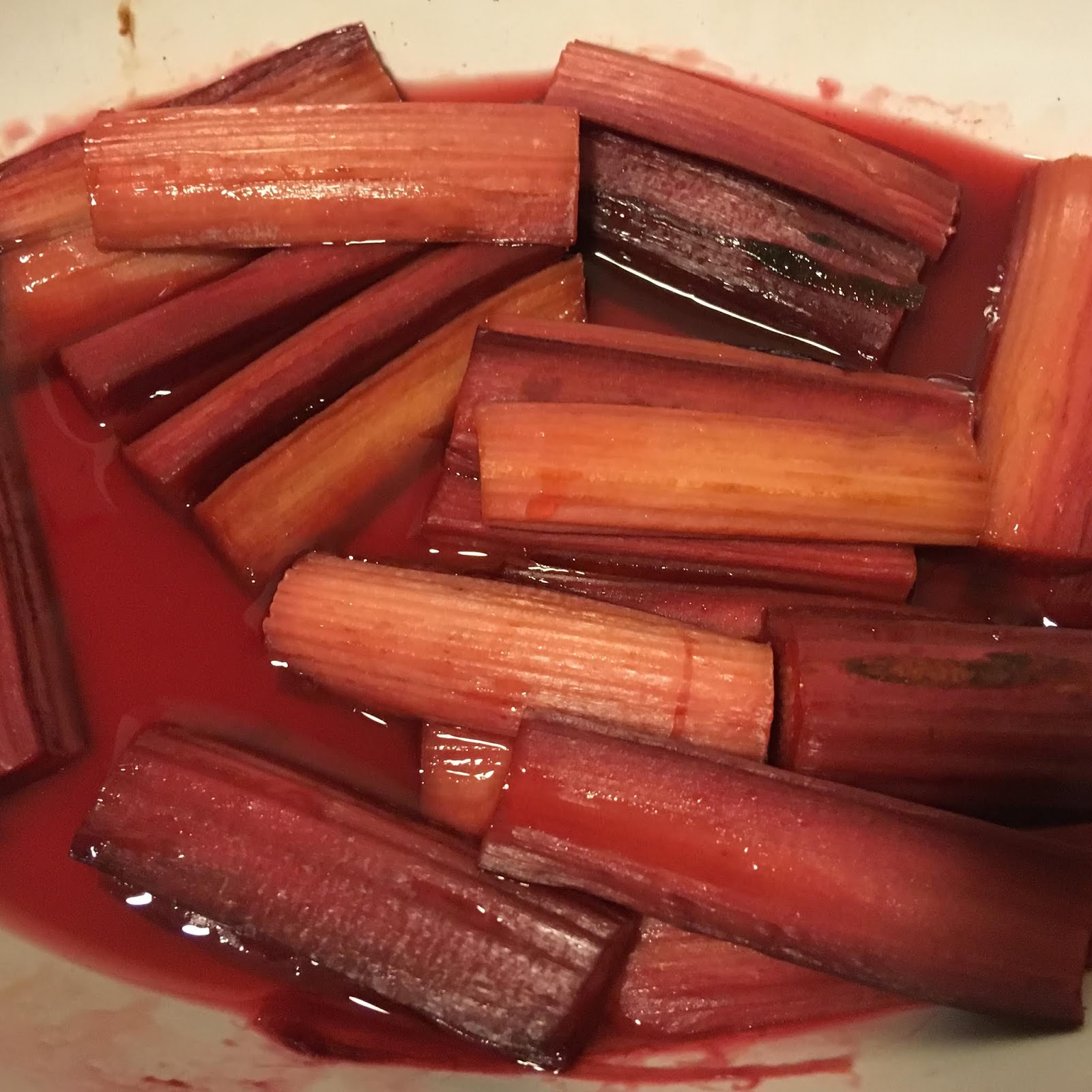 TWD - Roasted Rhubarb with Bitters | Laws of the Kitchen