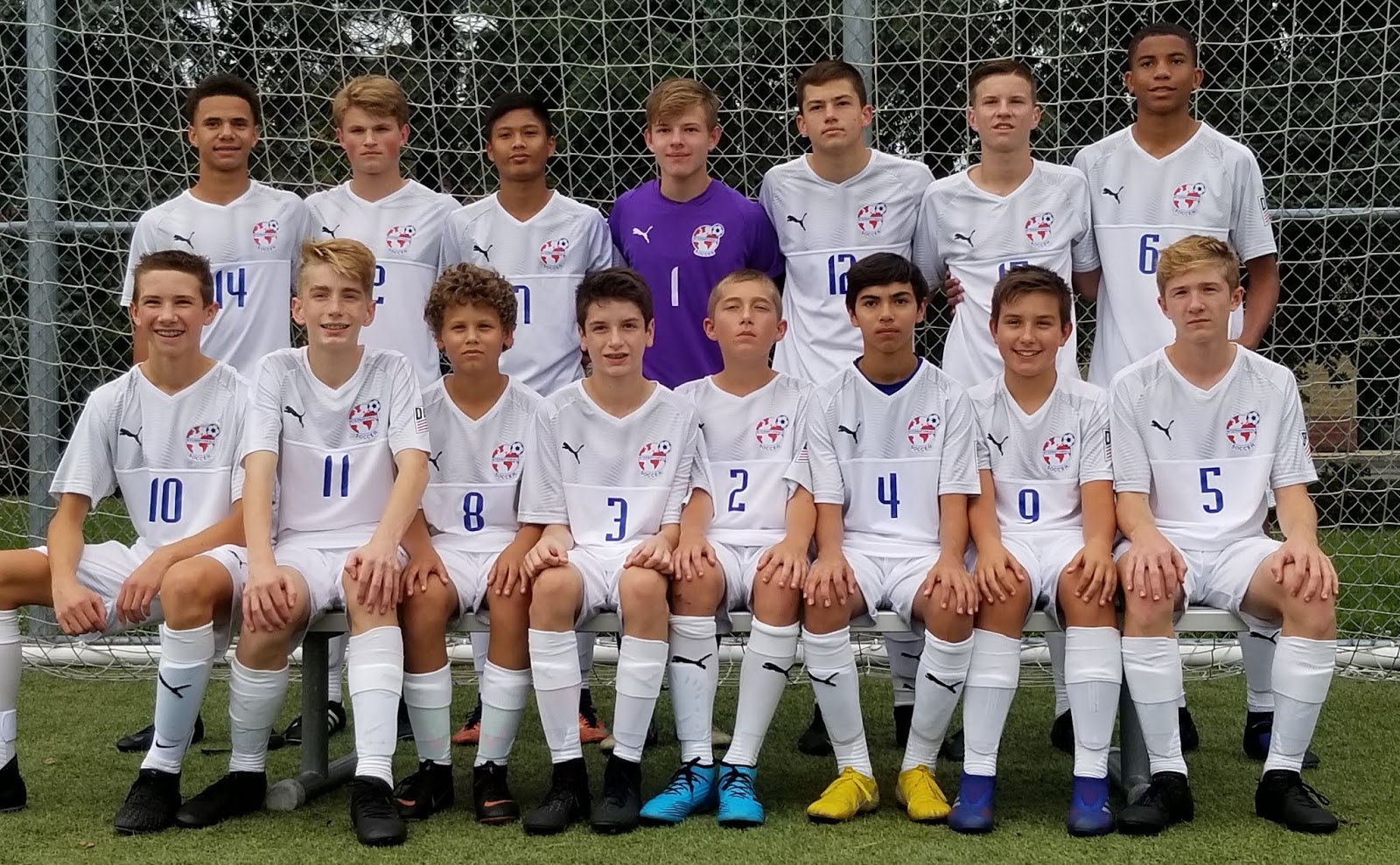 Internationals DA 2019-20: U15 Roster