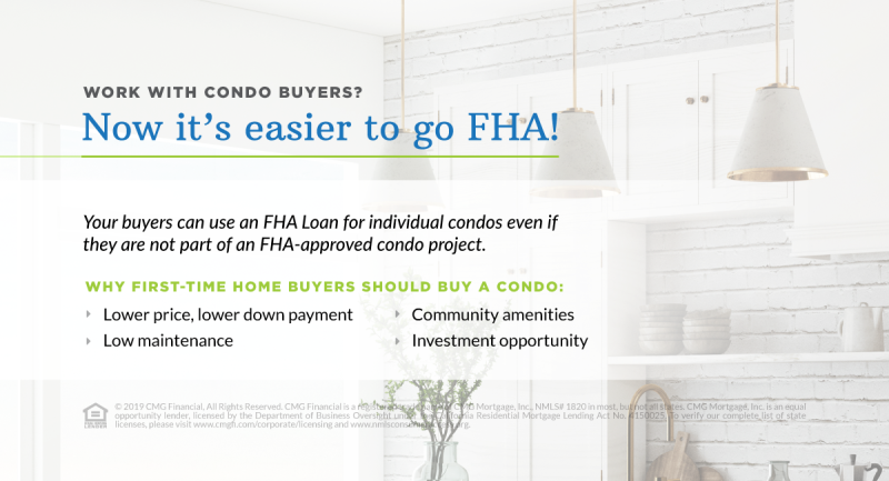 Mortgage Loans : Single Unit Condo FHA Approval Loans