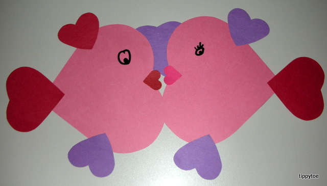 Tippytoe Crafts: Valentine Fish