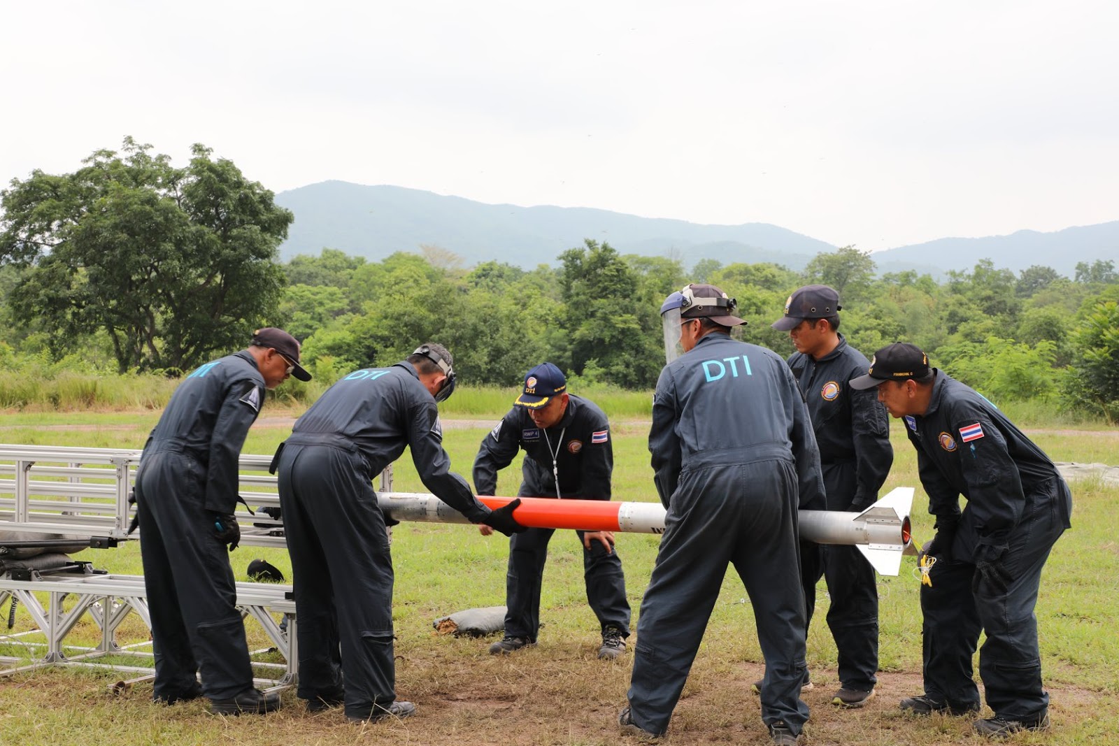 DTI Conducts Dynamic Test on D11A Guided Rocket | jejak defence