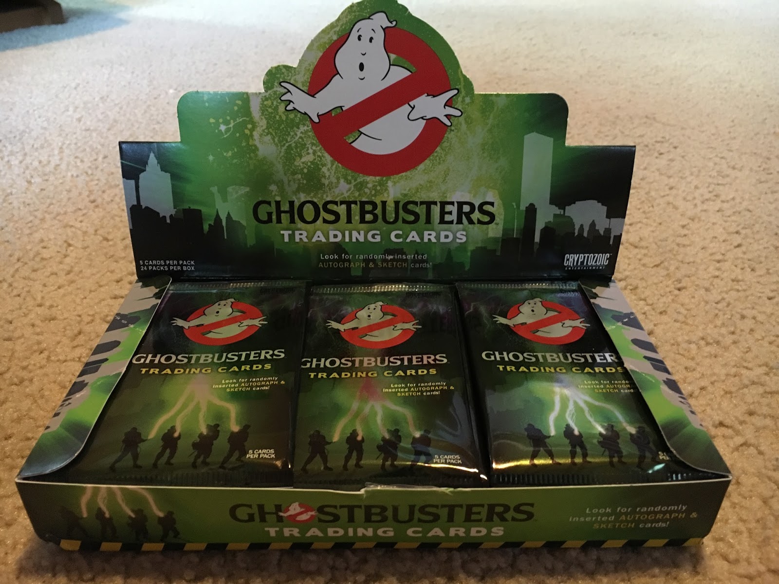 Cardboard Clubhouse: Ghostbusters Trading Cards