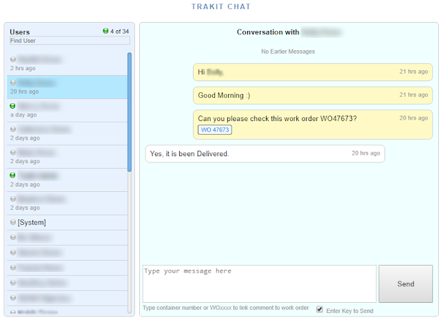 The TrakIT Blog: Introducing TrakIT Chat!