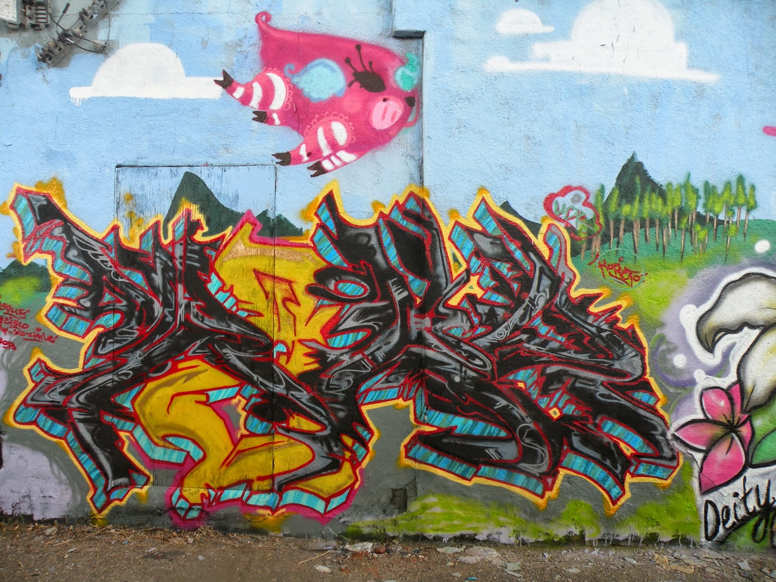 Turnip the Beet: Knocked the dust off my cans for a lil graffiti battle ...