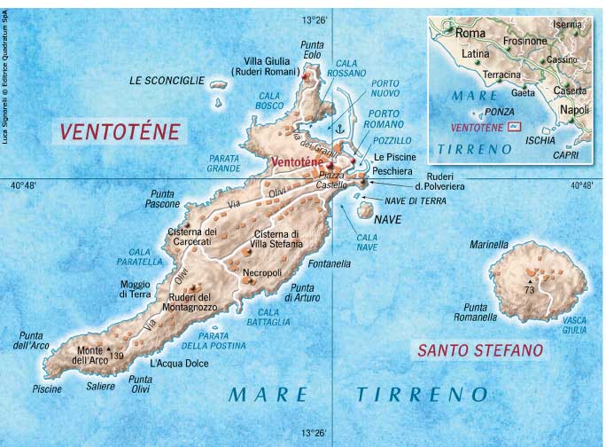 Islas del Mundo: Ventotene
